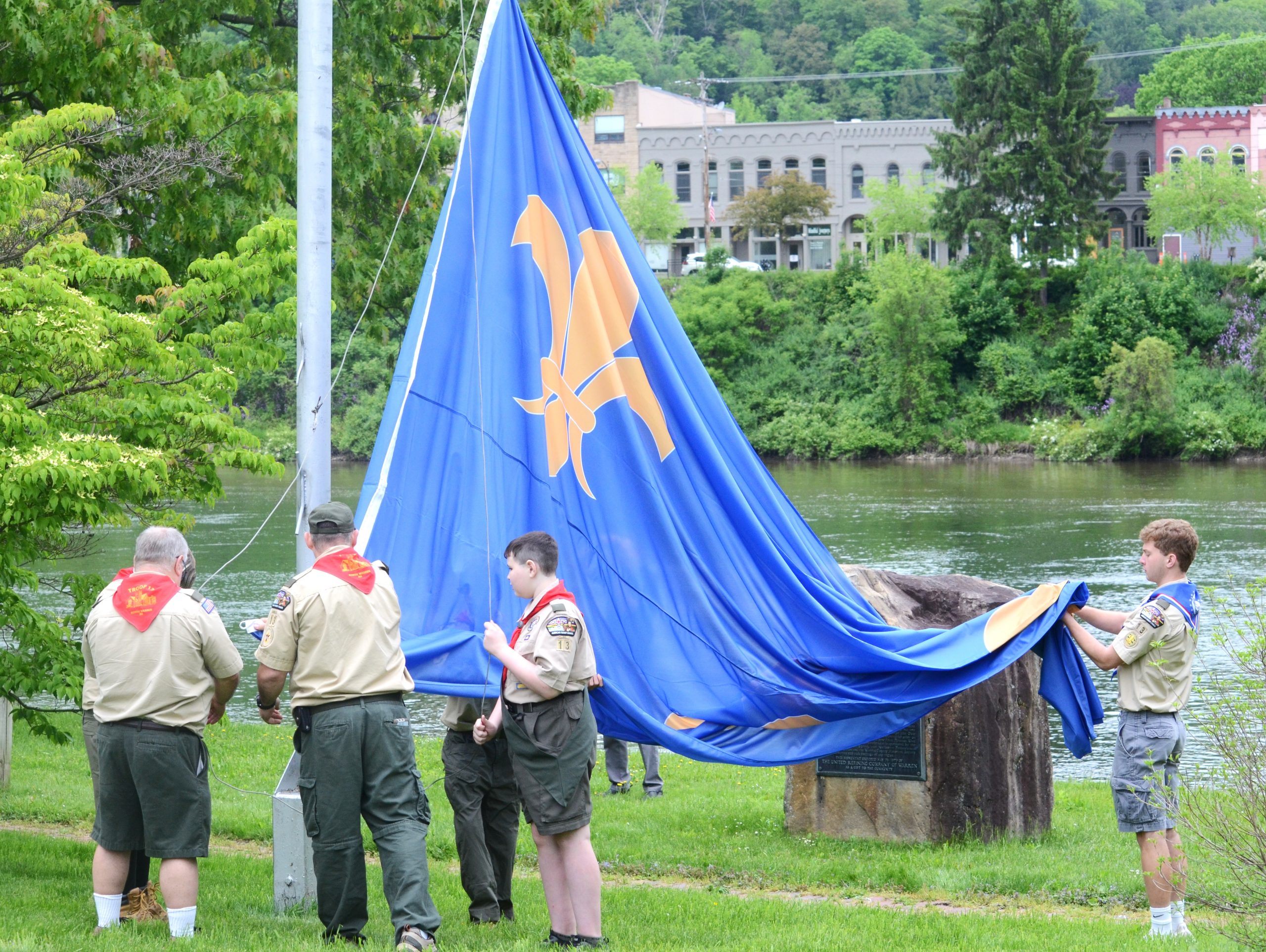 Annual Four Flags ceremony recognizes heritage | News, Sports, Jobs ...